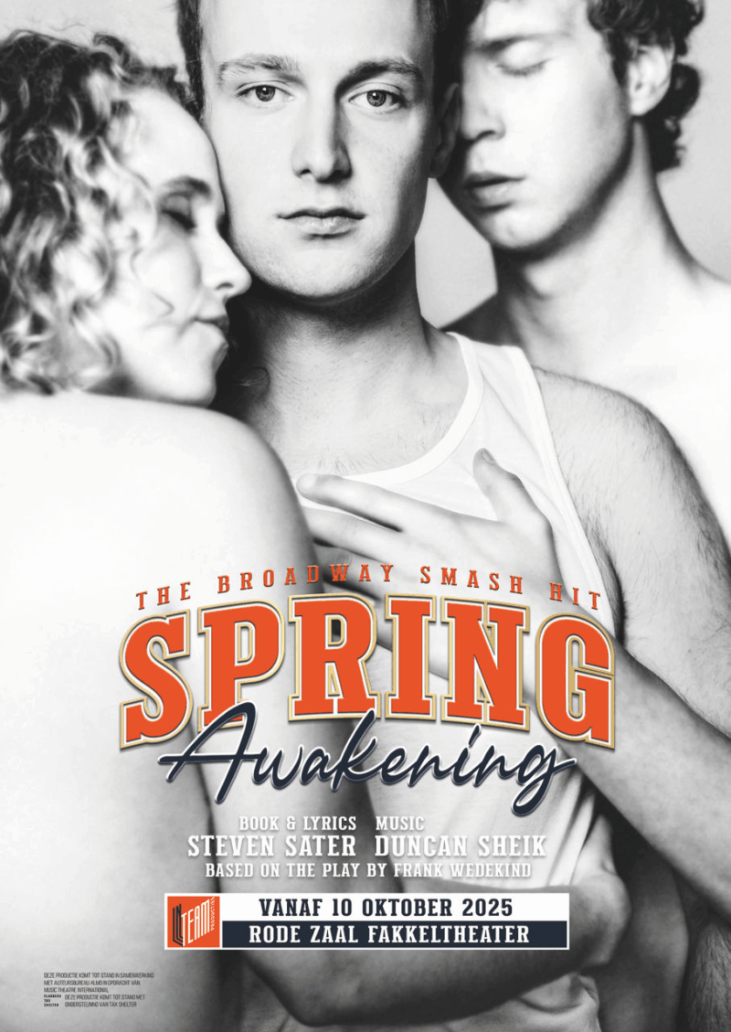 InTeam Producties presenteert musical ‘Spring Awakening’